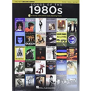 Songs of the 1980s: The New Decade Series with Online Play-Along Backing Tracks
