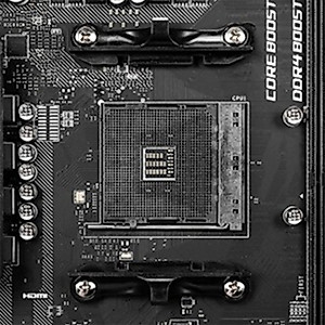 SJZBIN AM4 CPU Heatsink Bracket Back Durable CPU Heatsink Bracket Motherboard CPU Fan Cooling Mounting Sheet Plate Backplate for AMD AM4 B350 X370 A320 X470 B450 B550 X570
