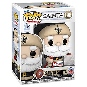 Funko New Orleans Saints Santa Pop! Fanatics Exclusive Vinyl Figure
