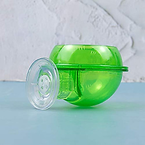 AUEAR, 2 Pack Reptiles Suction Cup Feeder Chameleon Feeding Food Cricket Bowl Water Dish Gecko Ledge Supplies Accessories for Gecko Lizard Bearded Dragon