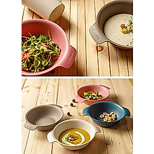 Nineware BPA-Free Cereal Bowl Set of 4 Unbreakable Lightweight for Soup, Rice, Yogurt Dishwasher & Microwave Safe