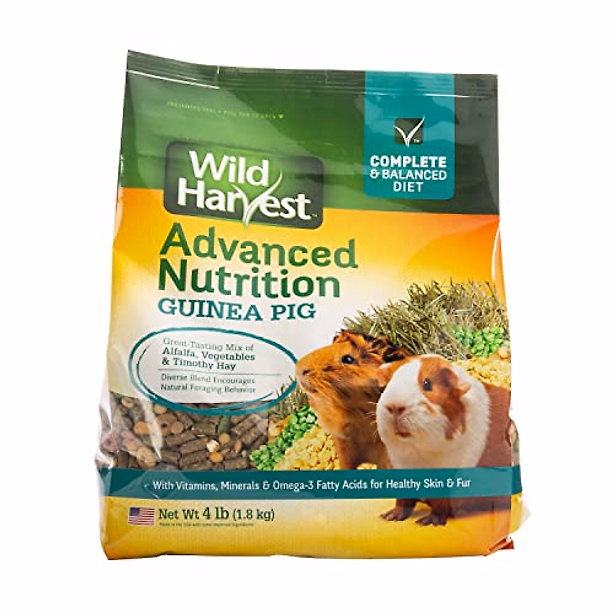 Wild Harvest G1970W Wh Adv Nutrition Diet G.P. 4 Bag, One Size