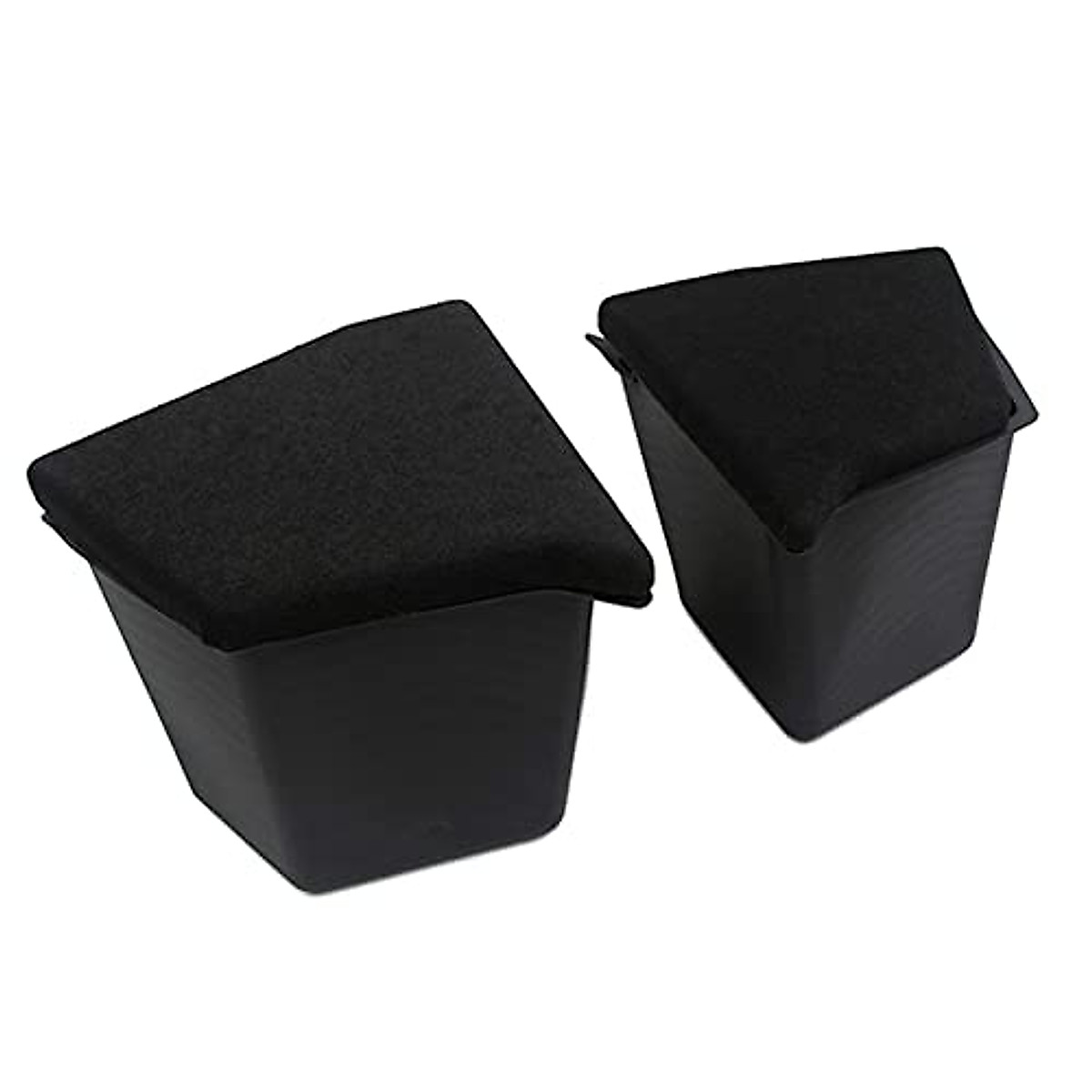 TOTMOX Car Rear Trunk Organizer Storage Boxs with Cover Compatible with Tesla Model Y 2020 2021 2022