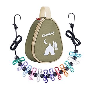 Amikocrsi Travel/Portable Clothesline, Camping Essentials/Accessories/Gear must haves/Clothesline, Cruise Ship Essentials/must haves, Camper must haves/Essentials, Rv Accessories
