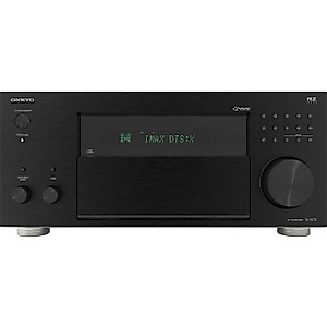 Onkyo TX-RZ70 11.2 Channel AV Receiver - 140 Watts Per Channel, Dirac Live Out of Box, Dirac Bass Control Compatible, Works with Sonos Certified, Studio Grade Processing, and More!
