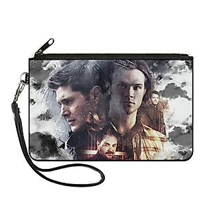 Buckle-Down womens Buckle-down Zip Supernatural Small Wallet, Supernatural, 6.5 x 3.5 US