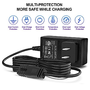 12.6V Charger for Lydsto Robotic Pool Cleaner Compatible with Lydsto P1-JZ-B P1 MINI-FH01 S2 YM-S2-01 YMS201 YMS203 Automatic Robotic Pool Vacuum Cleaner Power Adapter