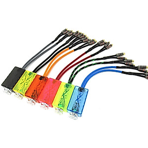 SHCA Colored BASS KNOB with Leads (Blue)