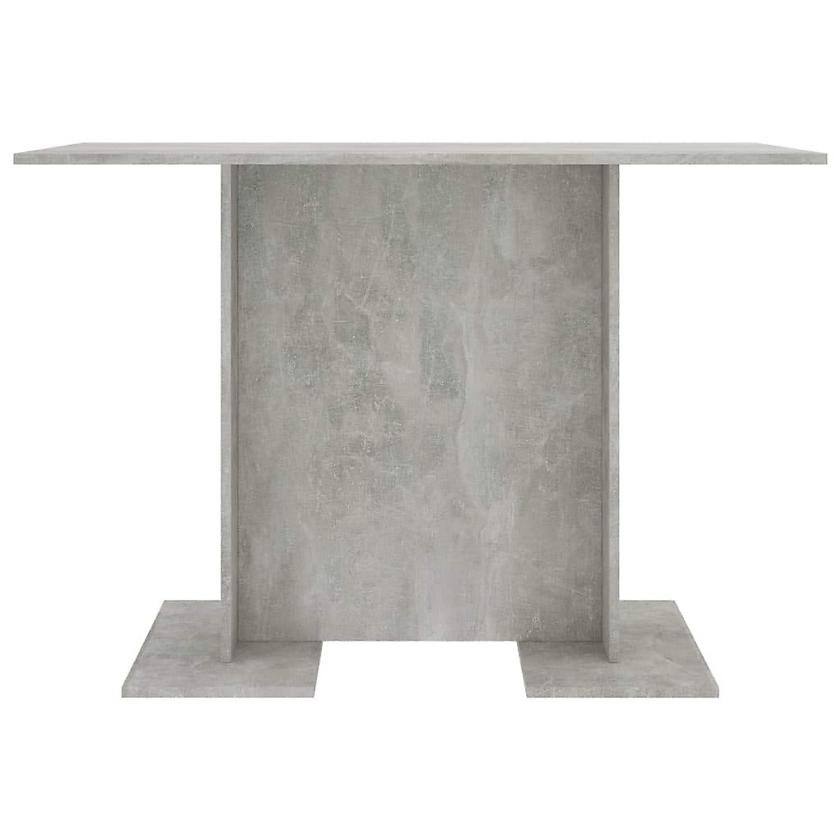 YPWRENH Console Tables Cocktail Table Dining Table Concrete Gray 43.3"x23.6"x29.5" Engineered Wood for Dining Room, Kitchen or Living Room