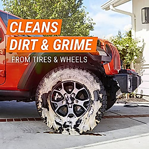 Heavy Duty Wheel and Tire Cleaner by Armor All, Car Wheel Cleaner Spray, 22 Oz
