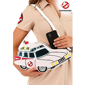Fun Costumes Ghostbusters Ecto-1 Car Handbag, Ghostbuster Adjustable Strap Crossbody Purse for Women, Ghostbusters Wallet Standard