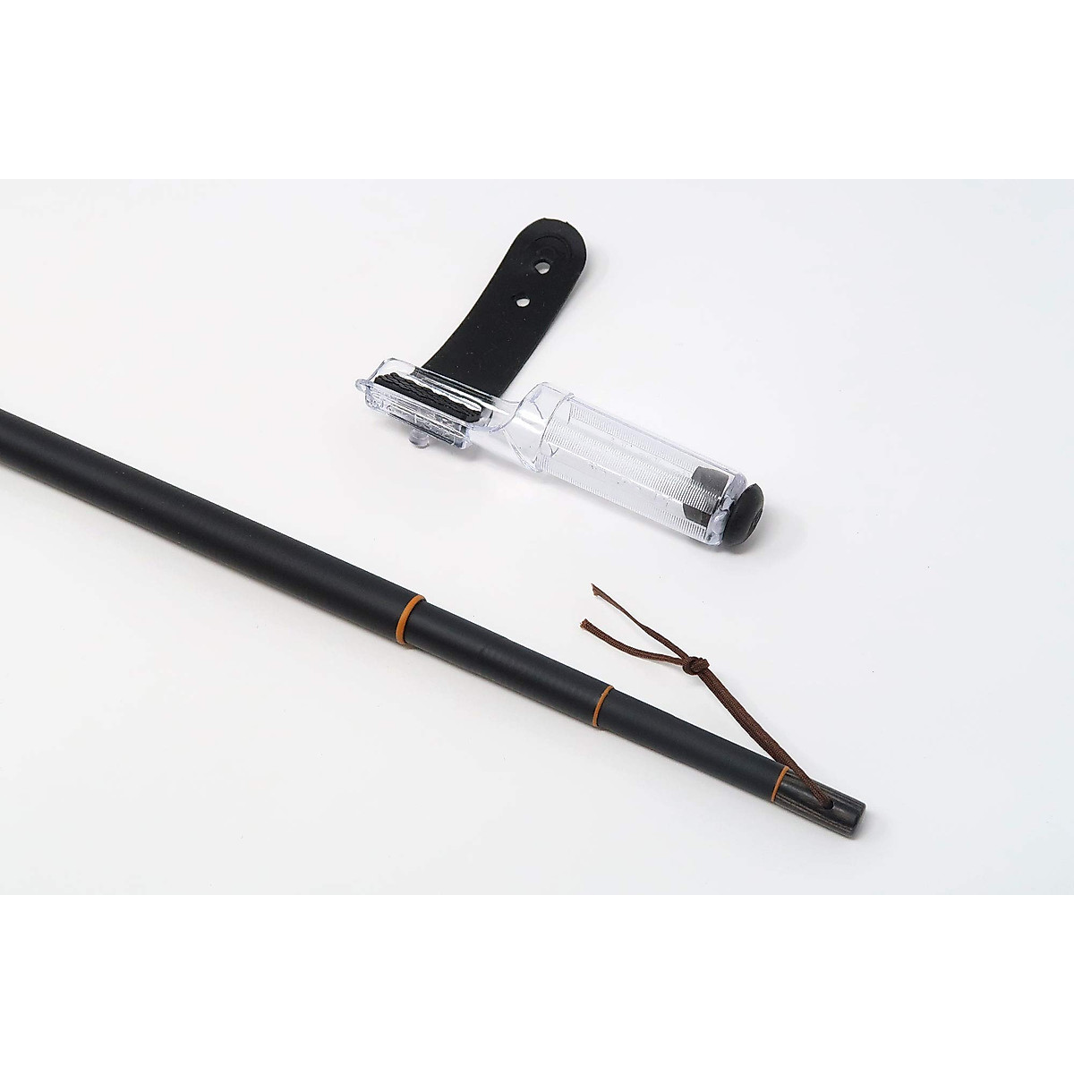 DRAGONtail MIZUCHI zx340 Zoom Small Stream 3 Length Tenkara Rod (with Level Line Starter Kit)