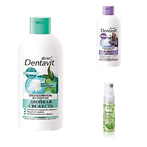 Bielita & Vitex Dentavit Oral Spray Fresh Breath, 15 ml with Clove Bud Extract, Menthol, Witch Hazel Extract, Myrrh Extract, Cinnamon Extract, Peppermint Oil