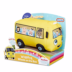 Little Tikes Little Baby Bum Wigglin' Wheels On The Bus Official Plush Toy