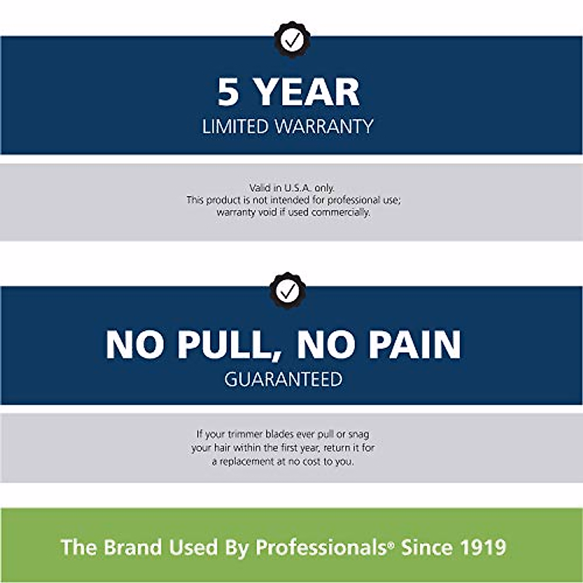 Wahl Lithium Powered Lighted Ear, Nose, & Brow Trimmer – Painless Eyebrow & Facial Hair Detail Personal Trimmer – Model 5546-400