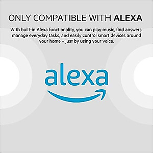 Belkin SOUNDFORM Elite Hi-Fi Smart Speaker + Wireless Charger (Alexa Voice-Controlled Bluetooth Speaker) Sound Technology By Devialet, Fast Wireless Charging for iPhone, Samsung Galaxy & More - White