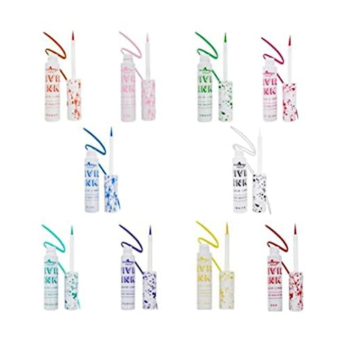 Italia Deluxe VIVID INK Liquid Liner SET OF 10