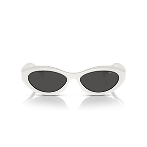 Prada PR 26ZS White/Dark Grey 55/16/145 women Sunglasses