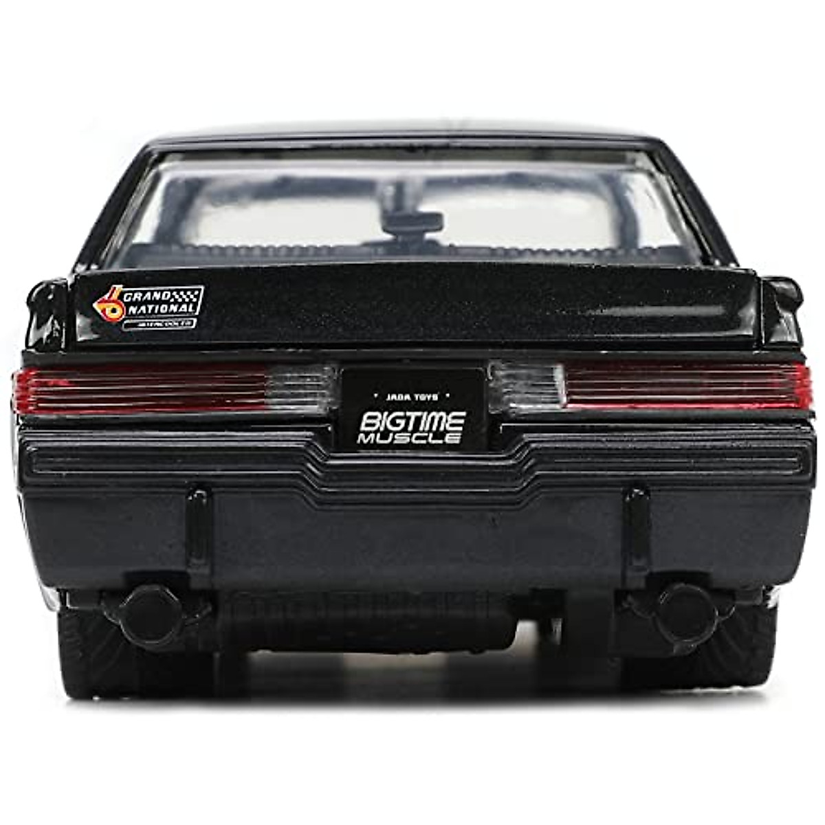 1987 Grand National Black Metallic Blackbird Bigtime Muscle Series 1/24 Diecast Model Car by Jada 34199