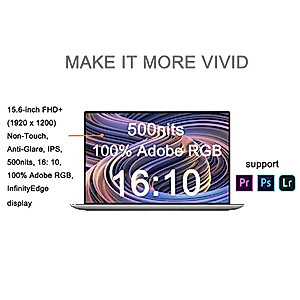 Dell XPS 15 9520 15.6" FHD+ (Intel 12th Gen i7-12700H (Beat i9-11980HK), 64GB DDR5 RAM, 2TB PCIe SSD, RTX 3050) Business Laptop, Backlit, Fingerprint, Thunderbolt4, IST Computers, Win 11 Home