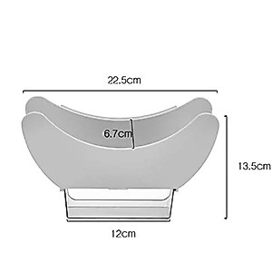 DRNKS Lid Rack Punch-free Shelf with Lid for Receiving Water, Shelf for Pot Lids for Household Kitchen Supplies Applicable to kitchen stove