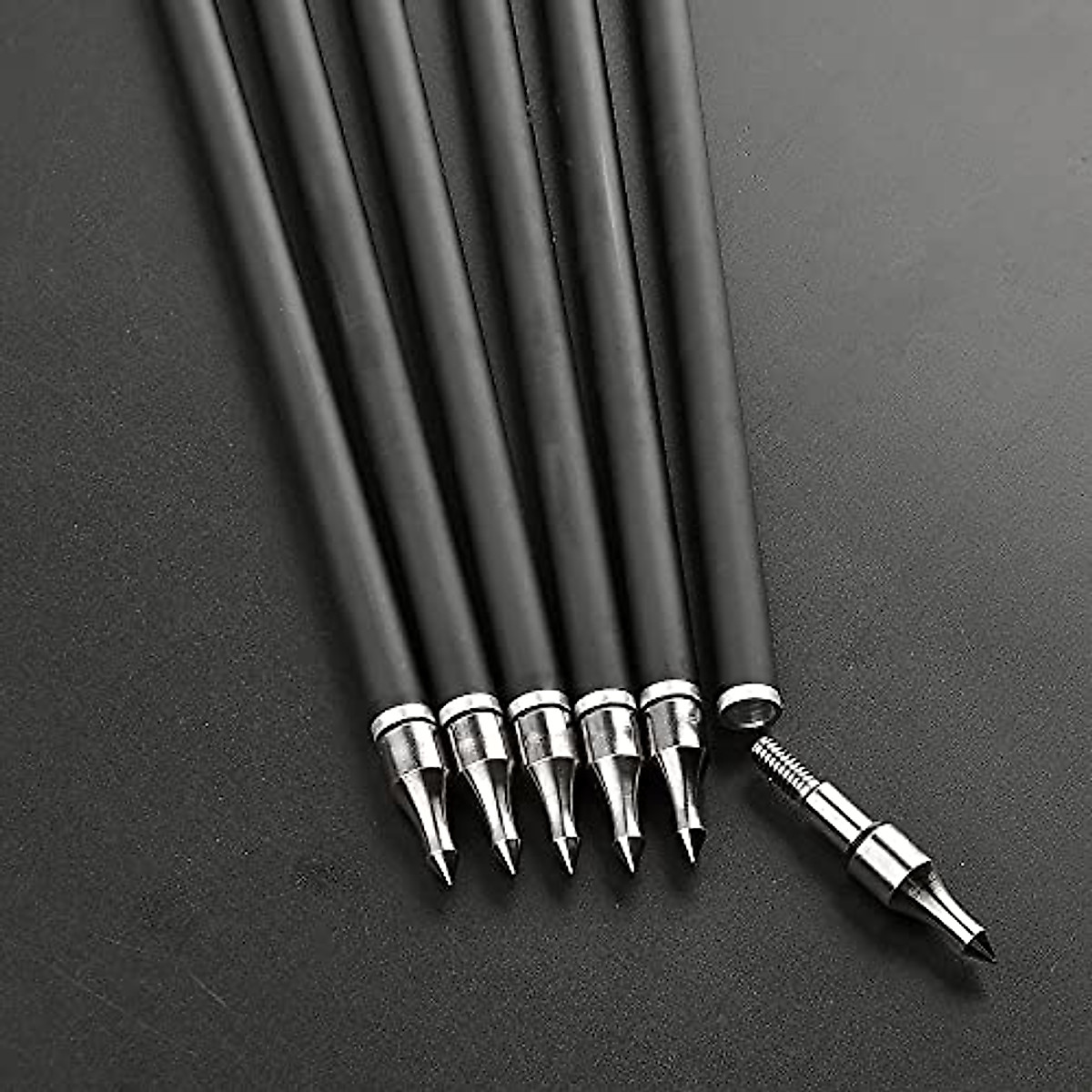 ZSHJGJR 30 Inch Archery Carbon Arrows Hunting Arrows with 4” Turkey Feather Target Practice Arrows Spine 500 for Compound & Recurve &Traditional Bow 6/12pcs (12 x purple arrows)