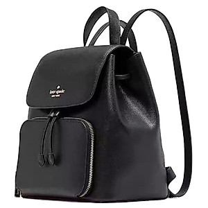 Kate Spade Kristi Medium Flap Backpack (Black)