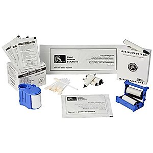 Zebracard 105909G-057 Cleaning Swab Kit for All Zebra Card Printers (Pack of 25)