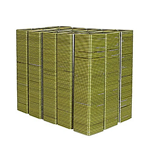 Freeman WCS16-1 16-Gauge 1" Glue Collated Galvanized Wide Crown Senco P Type Staples with 1" Crown (2000 Count)