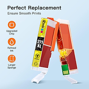 E-Z Ink (TM) Compatible Ink Cartridge Replacement for Canon CLI-271XL CLI 271 XL to use with TS6020 TS9020 TS8020 MG5720 MG5722 MG6820 MG6821 MG6822 MG7720 (3 Cyan,3 Magenta,3 Yellow) 9 Pack