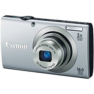 16.0 Megapixel Powershot A2300 Digital Camera (Silver) - CANON