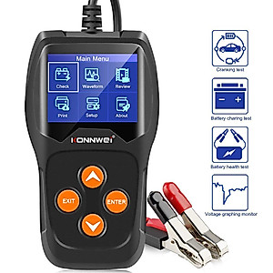 KW600 Battery Tester + KW850 OBD2 Scanner