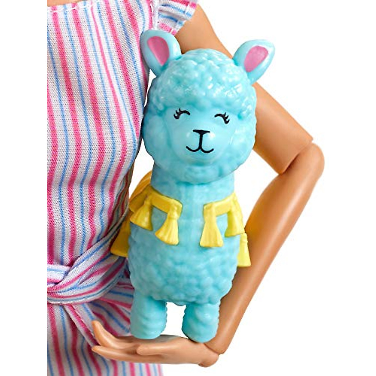 Barbie Tiny Wishes Doll (11.5-inch Blonde) Collectible Doll in Wrap Dress and Accessories