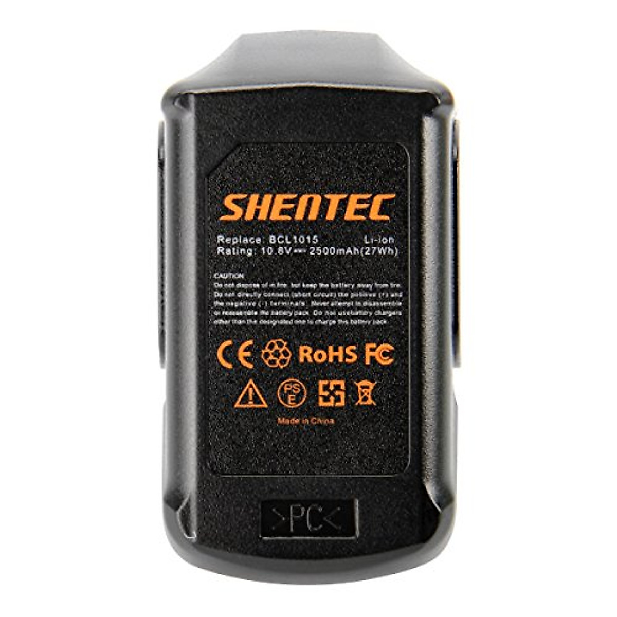Shentec 2-Pack 10.8V-12V 2.5Ah Li-ion BCL1015 Battery Compatible with Hitachi BCL1015 BCL1015S 331065
