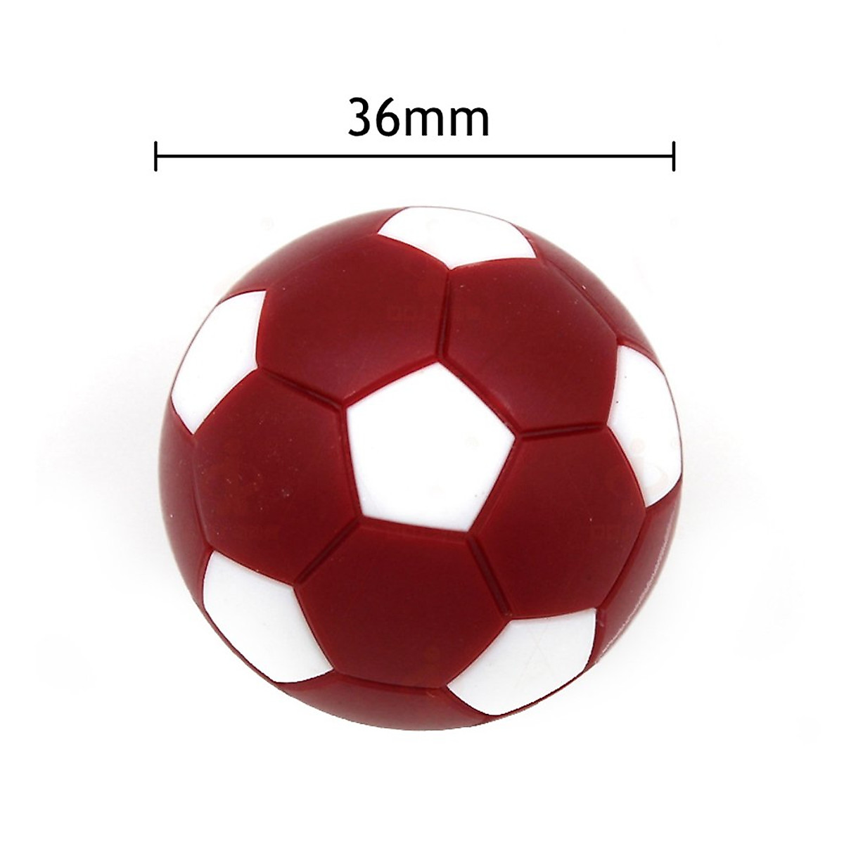 Sunfung Table Soccer Foosballs Replacement Balls Mini Multicolor 36mm Official Foosball 12 Pack