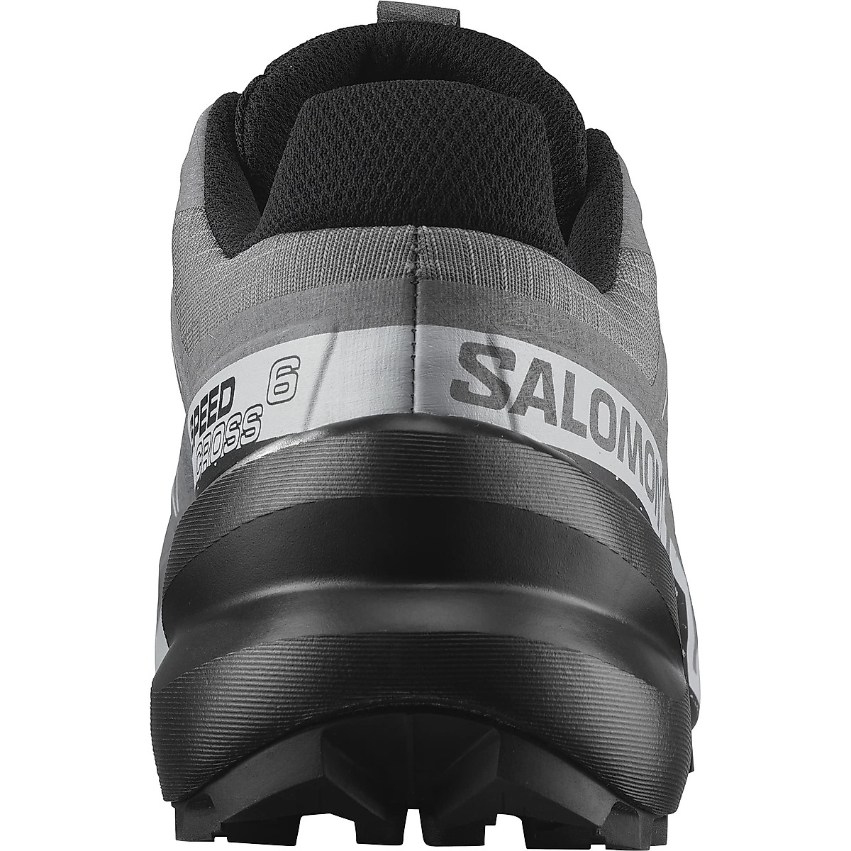 Salomon Men's Speedcross 6 Sneaker, Quiet Shade/Black/Pearl Blue, 8.5