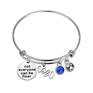 BAUNA Sorority Gifts Sorority Not Everyone Can Be Finer Bracelet Greek Sorority Jewellery Gift for Finer Women