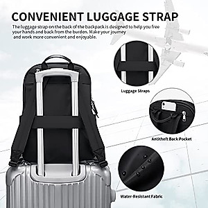 GOLF SUPAGS Laptop Backpack for Women Computer Bag Work Travel College Backpack Purse Fits 15 Inch Notebook