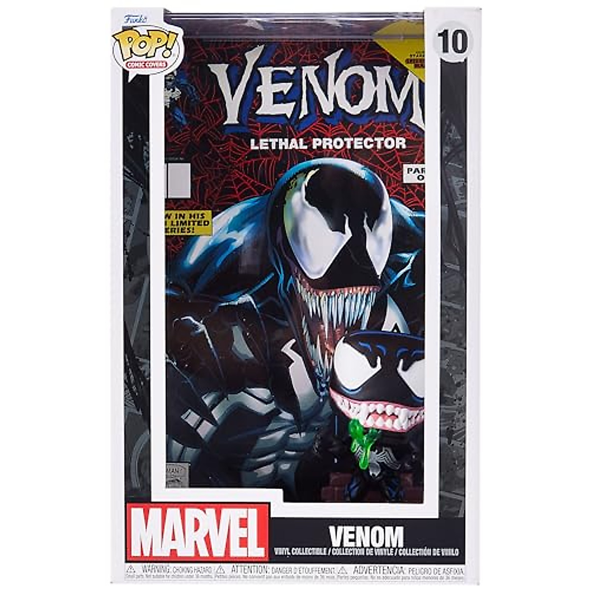 Venom Lethal Protector (Marvel) Funko Pop! Comic Cover