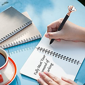 50 Pieces Diamond Pens Wedding Crystal Metal Ballpoint Pens Bling Metal Fancy Pens Ball Point Office Pens Bridal Shower Pens Bride Gifts for Office School Desk Supplies, Including 50 Pen Refills