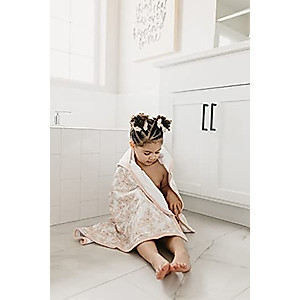 Premium Knit Hooded Bath Towel"Kiana" by Copper Pearl