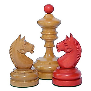 Staunton Castle Inc Reproduction Vintage 1930 German Knubbel Chess Set