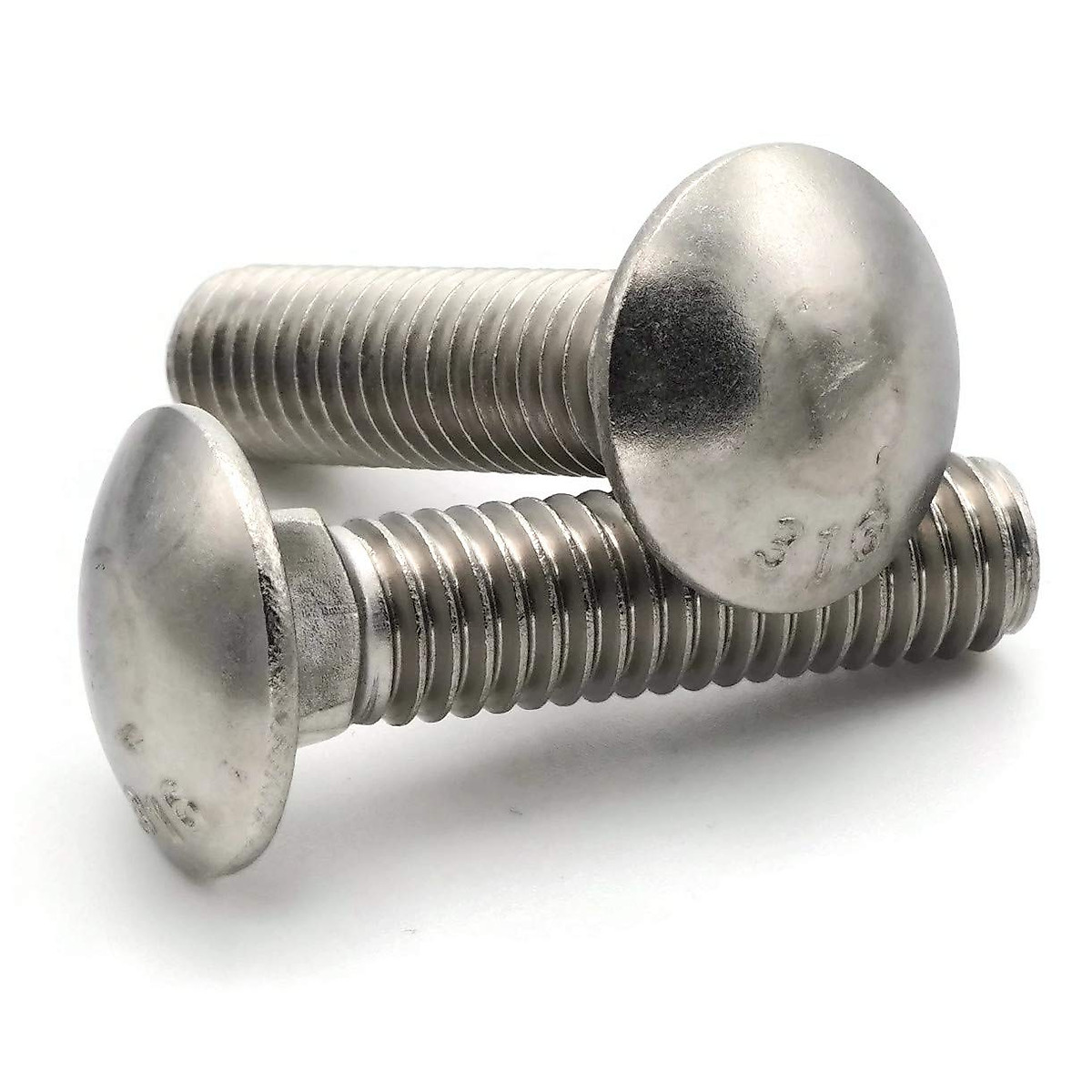 Carriage Bolt 316 Stainless Steel 1/2"-13 x 4-1/2" Qty 25