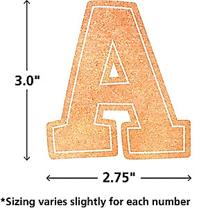 Teacher Created Resources Watercolor Bold Block 3" Magnetic Letters