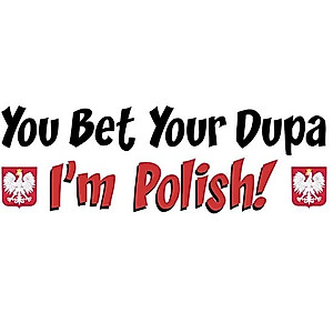 CafePress You Bet Your Dupa Im Polish Mug Ceramic Coffee Mug, Tea Cup 11 oz