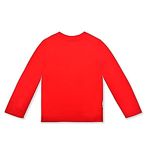 Hasbro Power Rangers 2 Piece Long Sleeve Shirt and Jogger Set for Big Kids – Blue/Red/Black