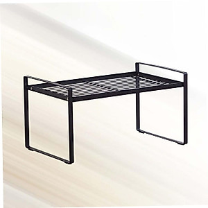 OFFSCH Storage Shelf Pot Storage Rrack Storage Rack Storage Shelves Layered Shelf Multi-Layer Bowl of Pot