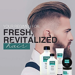 MOP Revitalizing Shampoo, Basil Mint, 8.45 Fl Oz