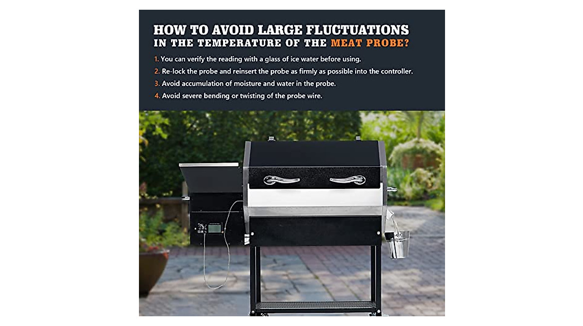 2-Pack Meat Probe for Rec Tec Grill - Perfect Temperature