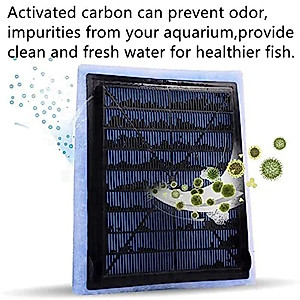 Yonice 10 Pcs Aquarium Filter Cartridge,Compatible for AquaTech 20-40/30-60 Power Filters,Replacement for AquaTech EZ-Change #3…